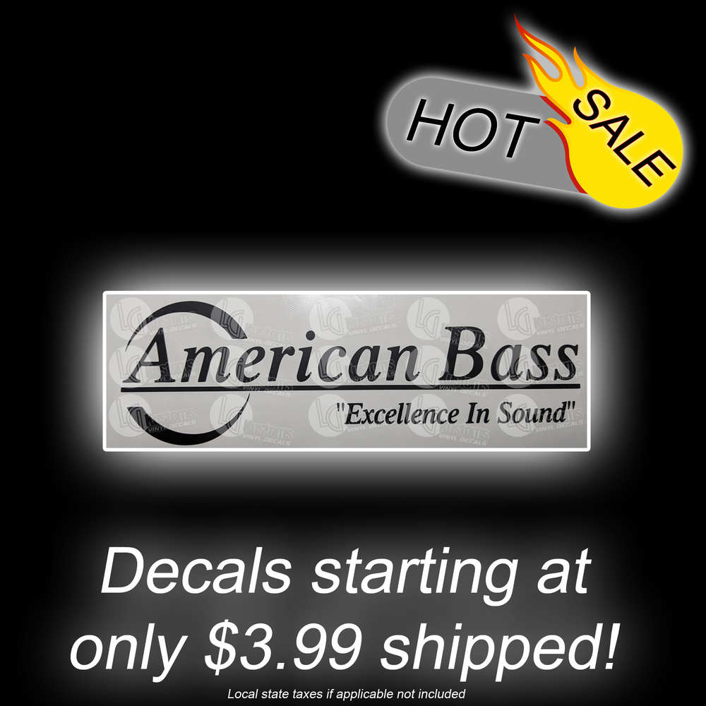 LG Kustoms - Car Audio Vinyl Decals