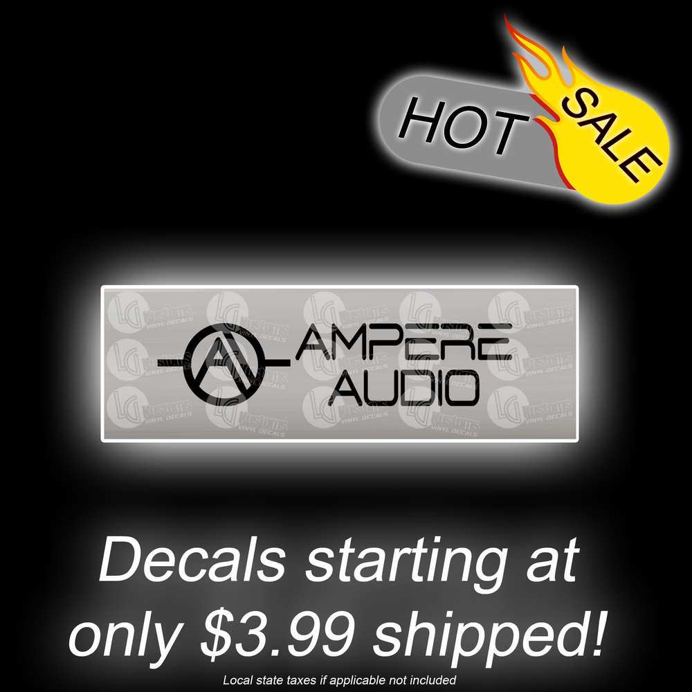 LG Kustoms - Car Audio Vinyl Decals