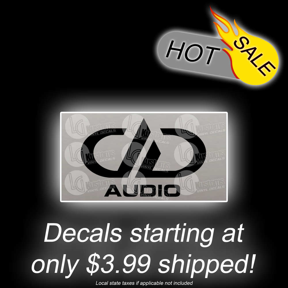 LG Kustoms - Car Audio Vinyl Decals